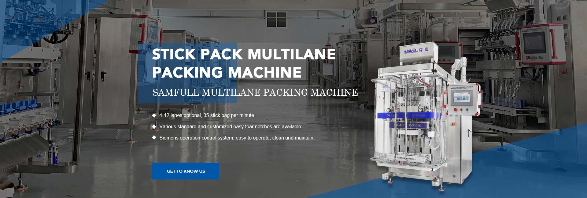 Samfull | Stick Filling Machine | Sachet Packing Machine | Sachet ...