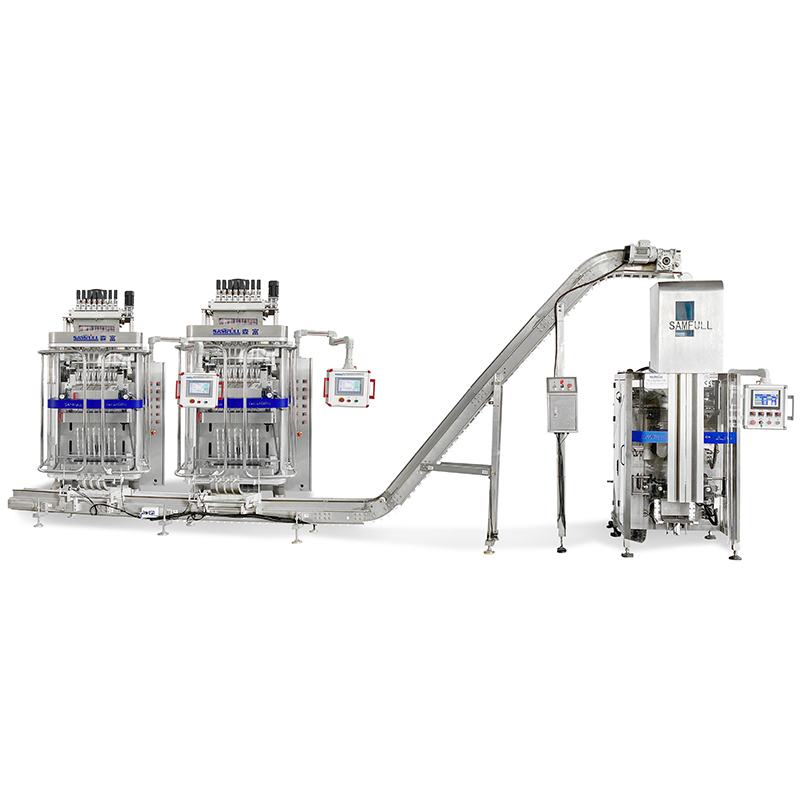 Samfull Stick Sachet Counting Machines | Sachet Stick Cartoning Machines