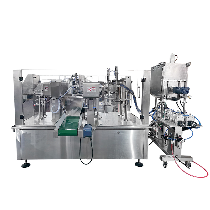 Automatic Liquid Rotary Premade Pouch Filling Sealing Machine - Samfull